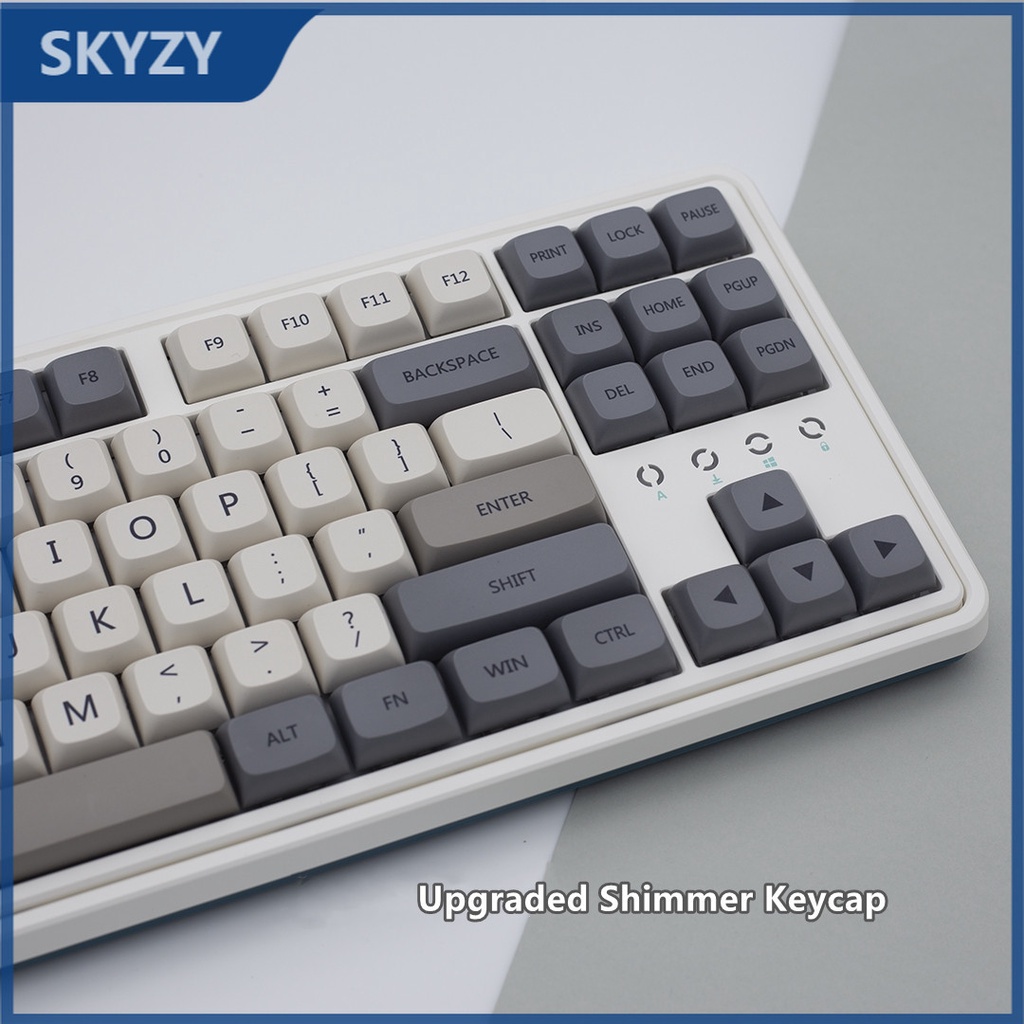 Upgraded Shimmer Keycap XDA Profile Retro Keycap PBT Dye Sublimation ...