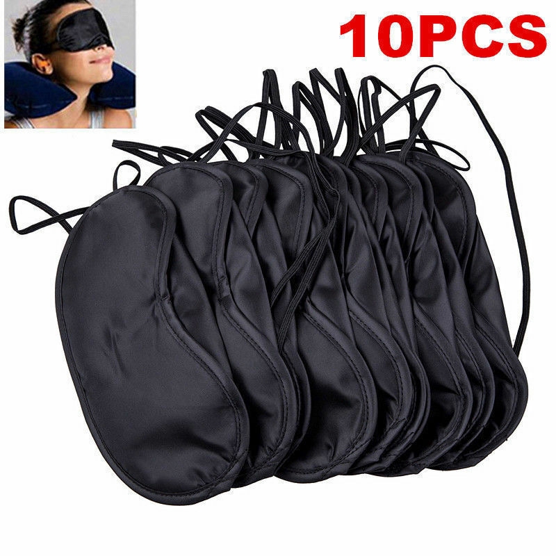 10Pcs Portable 3D Soft Travel Sleep Eye Masks / Natural Sleeping ...