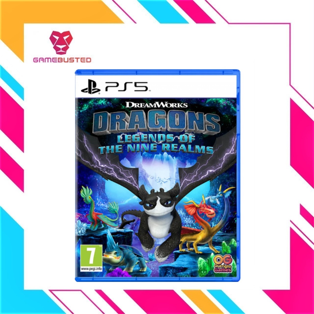 PS5 DreamWorks Dragons: Legends of the Nine Realms (R2/Eng/Chinese ...