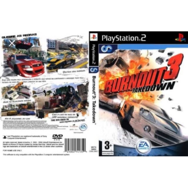 PS2 GAMES COLLECTION (Burnout 3: Takedown) | Shopee Singapore