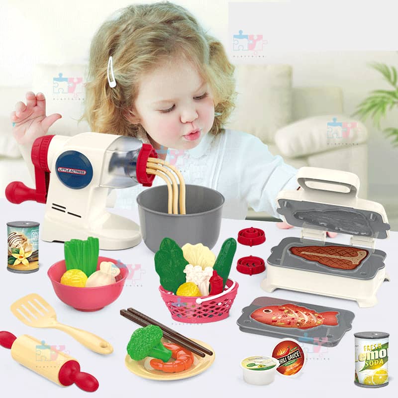 Little Actress Ramen Noodle Machine Toy Toys Kids Cooking Cook Playset ...
