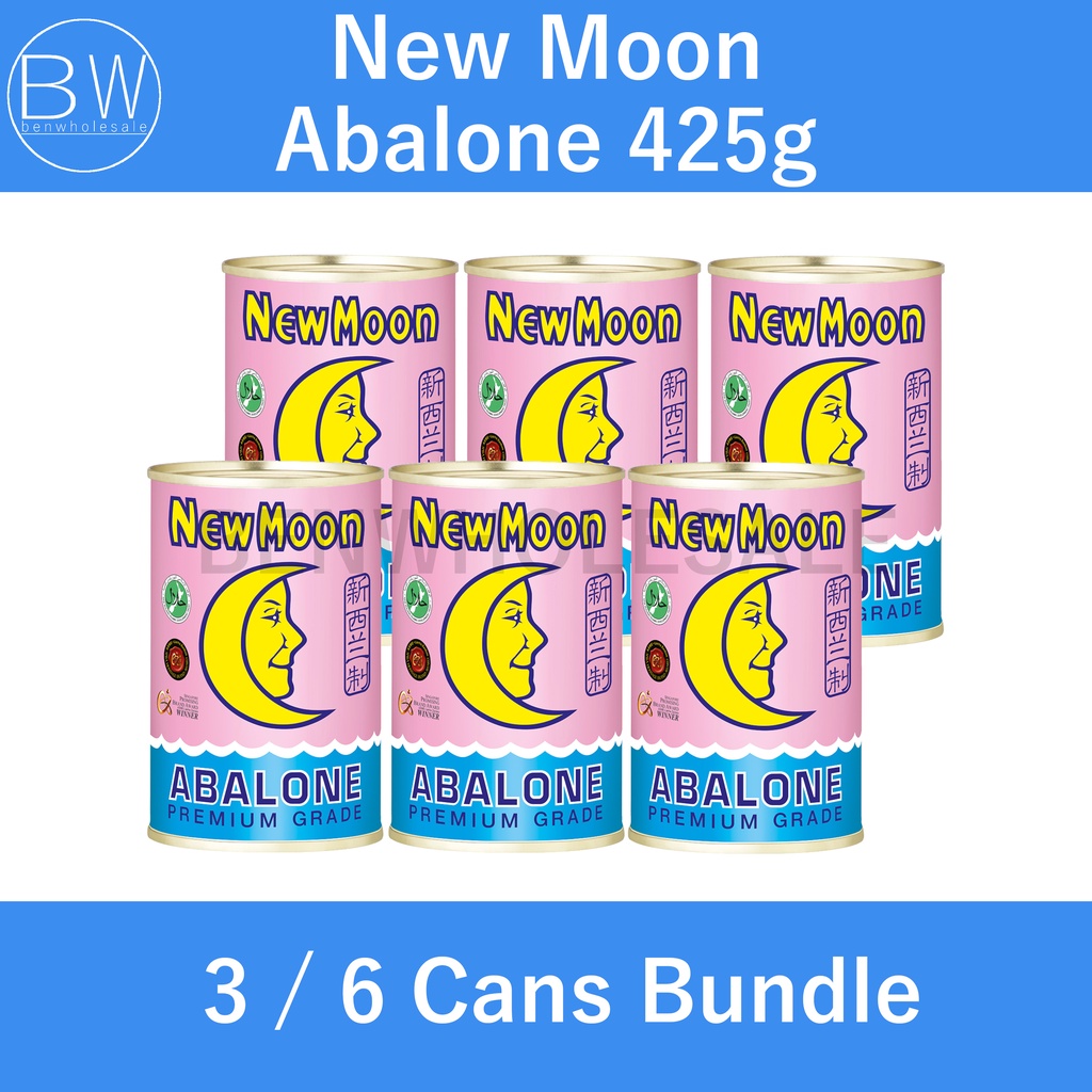 New Moon New Zealand Abalone 425g (2029 EXPIRY) | Shopee Singapore