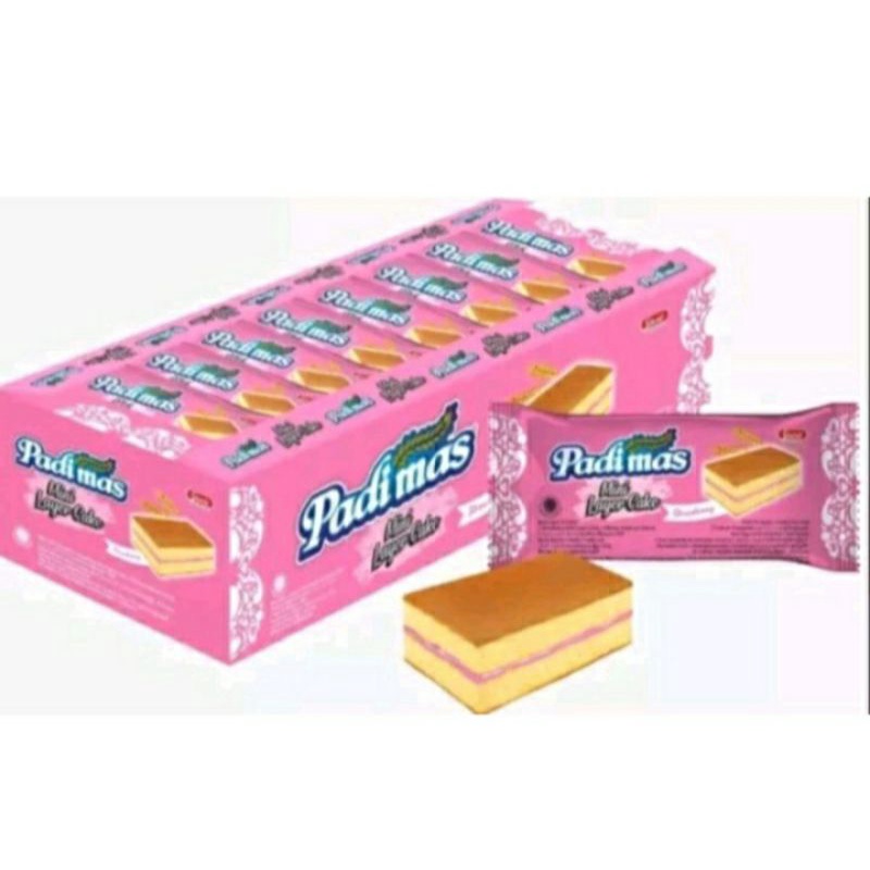 Padimas mini layer cake/1 box contains 24 pcs | Shopee Singapore