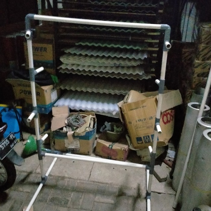 Hydroponic Retaining Rack SET POWER (Pipe+Circuit Fittings) | Shopee ...