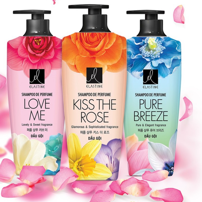 Elastine Perfume Shampoo 600ml | Shopee Singapore