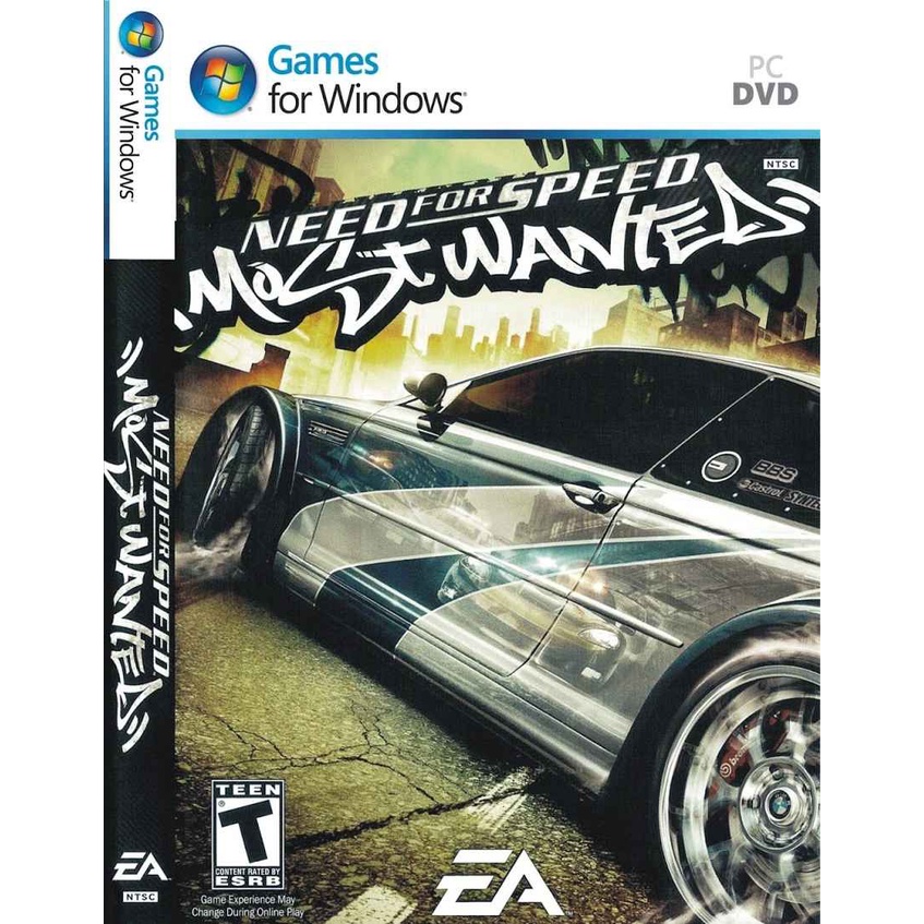 CD DVD GAME PC CASSETTE: NEED FOR SPEED MOST WANTED | Shopee Singapore
