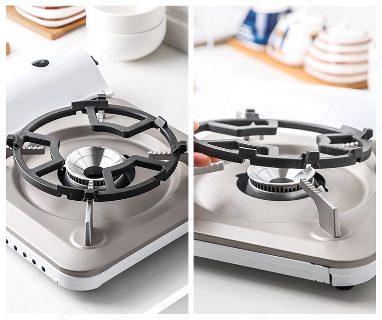 ODOROKU Wok Support Ring Cast Iron Wok Support Ring Universal Non Slip ...