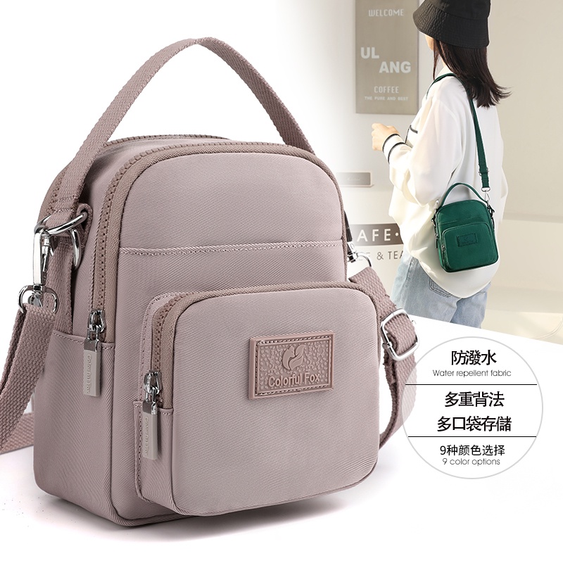 【Colorful Fox】waterproof lightweight nylon shoulder sling bag ...