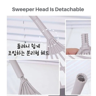 [SG] 2-in-1 Magic Broom mop/wiper/sweeper | Floor Cleaner Home Cleaning ...