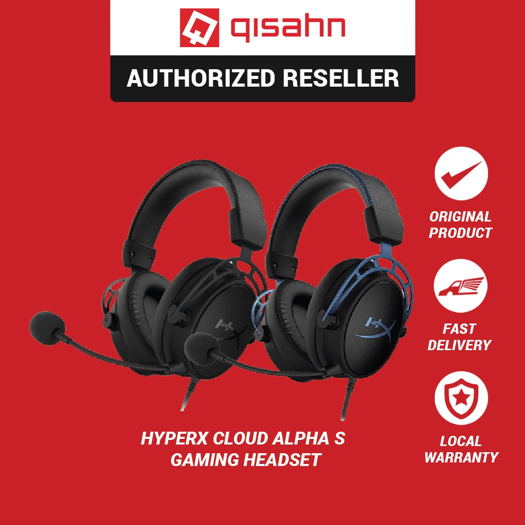 HyperX Cloud Alpha S Gaming Headset (4P5L3AA & 4P5L2AA) | Shopee Singapore