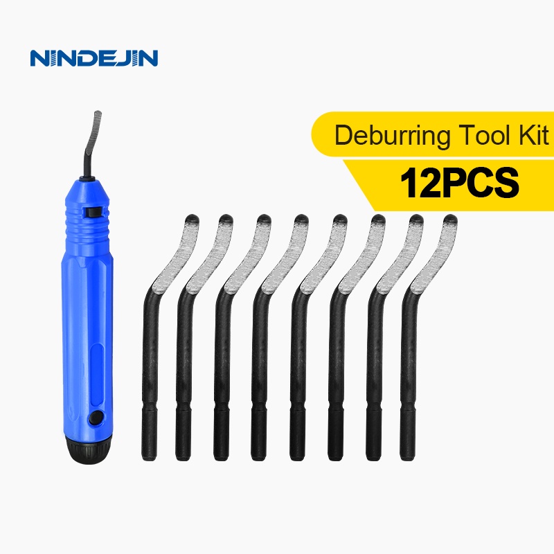 NINDEJIN Deburring Tool Trimming Knife Scraper Plastic Handle NB1100 ...