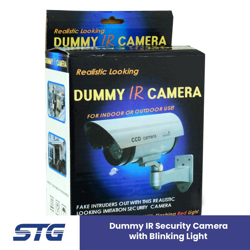 [SG Local Seller] Dummy IR Security Camera with Blinking Light | Shopee ...