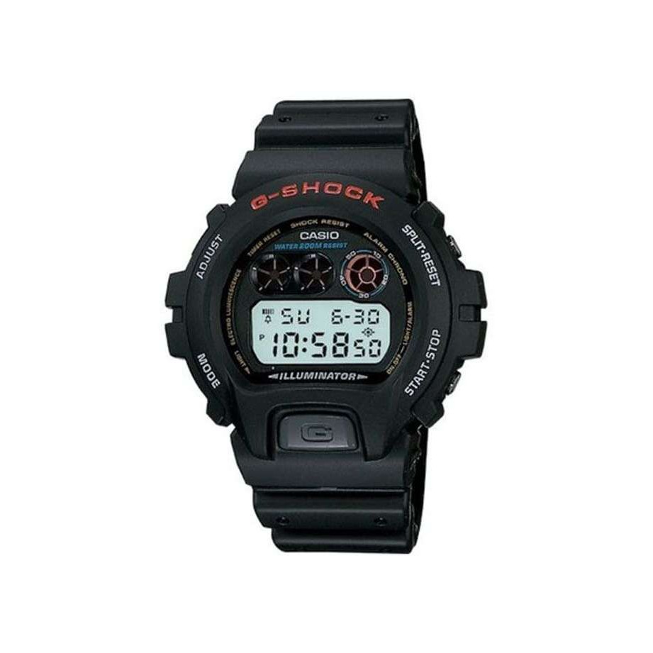[Luxolite] Casio G-Shock DW-6900-1VDR Sports Black Resin Band Watch ...