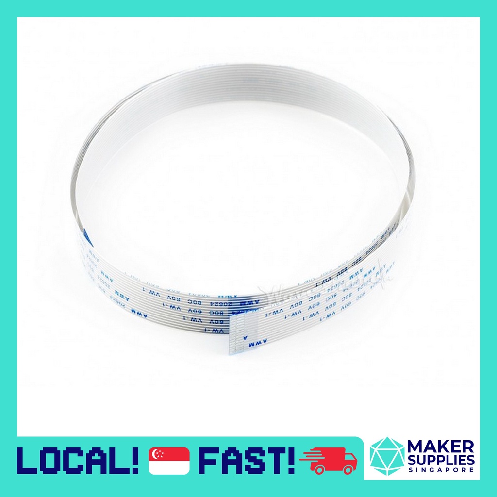 15-Pin Camera Ribbon Flex Cable FFC 60cm for Raspberry Pi Cameras ...