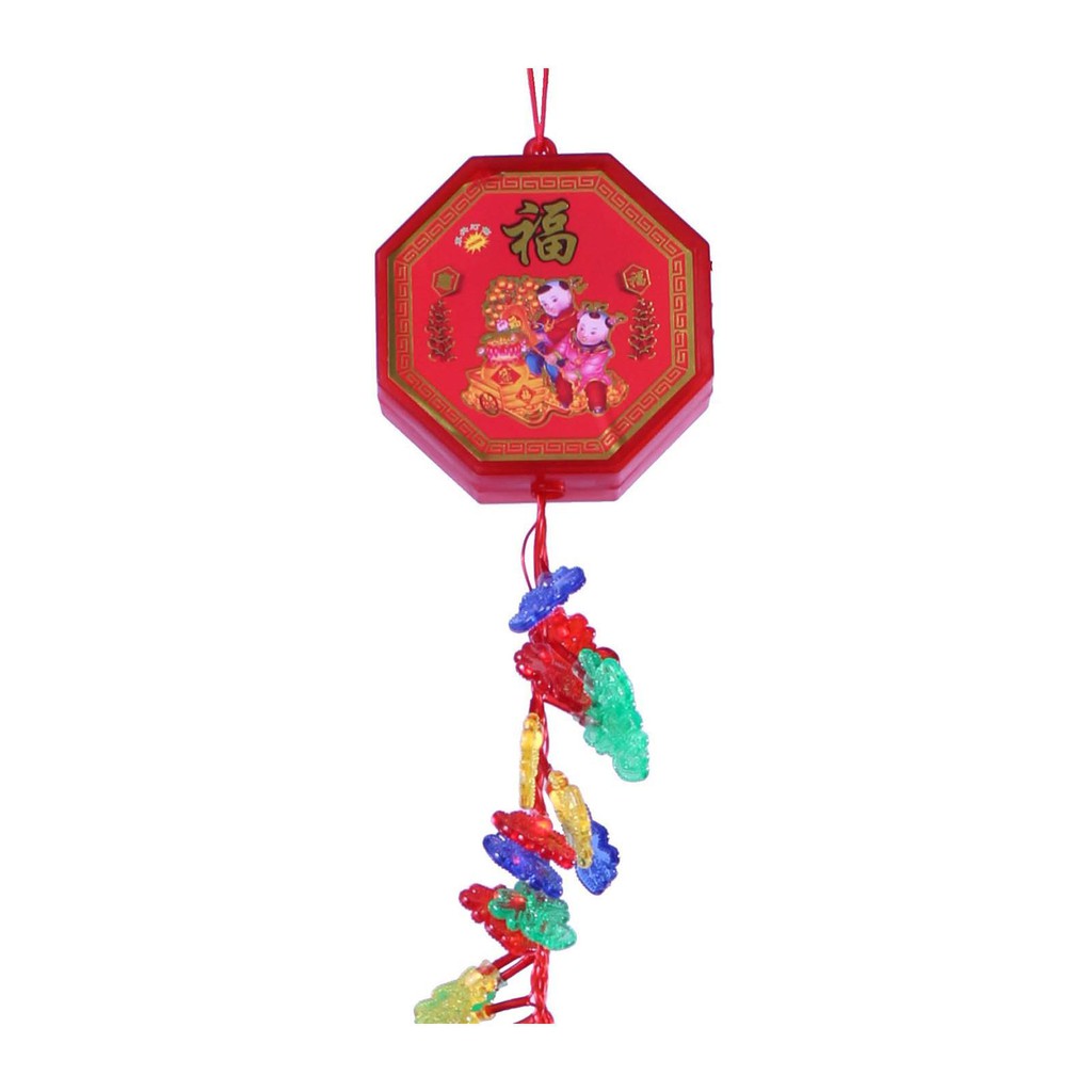 1m Multicolor Firecracker-style LED Chain Light With Sound - Fu Chinese ...