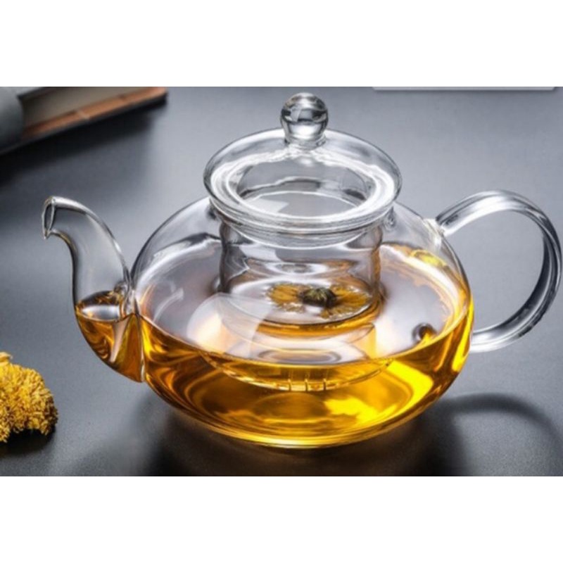 Glass Teapot 600ml | Shopee Singapore