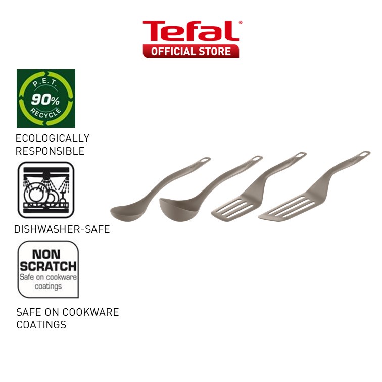 Tefal Resource Kitchen Tool 4pc Set K210S4 | Shopee Singapore