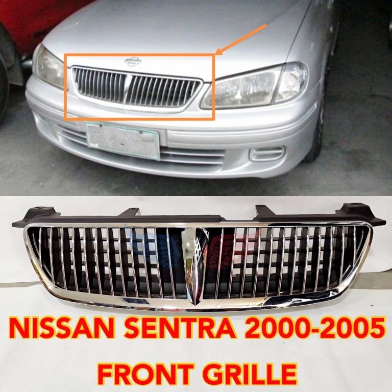 [New Condition] Nissan Sentra N16 2006 Chrome Front Grille Without Logo ...