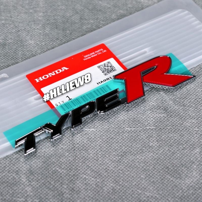 Honda Civic FD Type R FD2R rear emblem TYPE R | Shopee Singapore