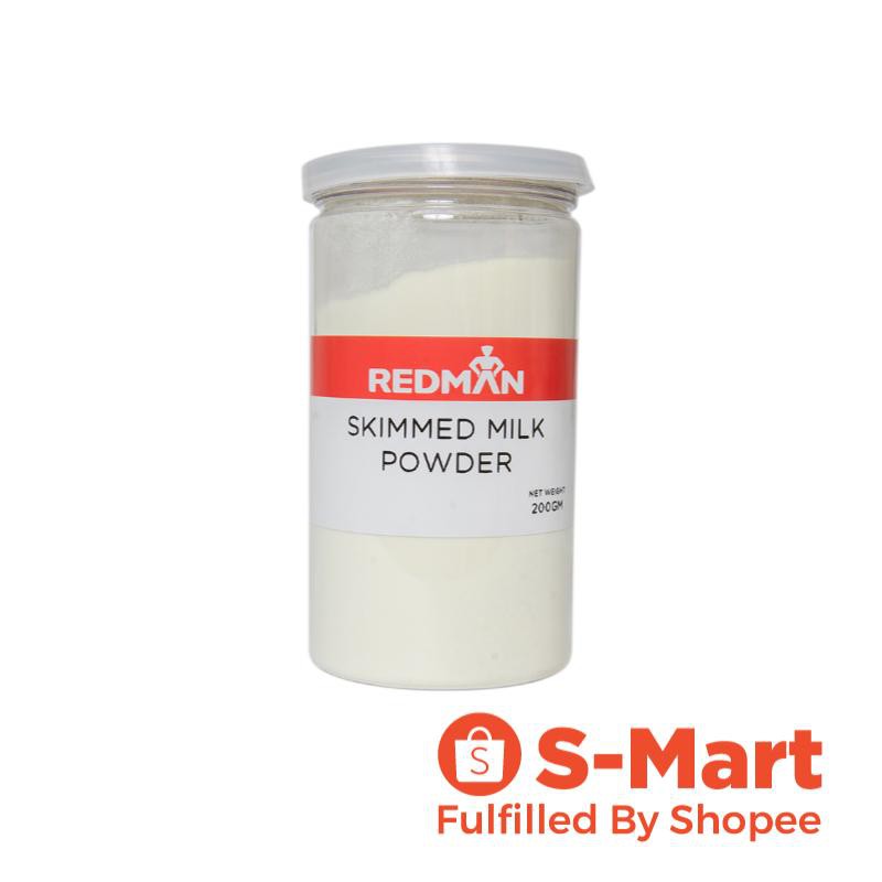 RedMan Skimmed Milk Powder 200G - Phoon Huat(Expiry:14/4/2023) | Shopee ...