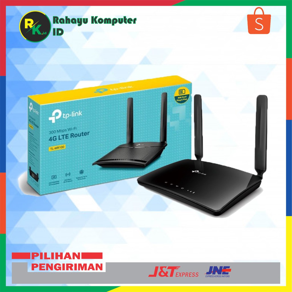 TP-Link TL-MR100 TL-MR 100 4G WiFi Router All GSM 300 Mbps Wireless N ...