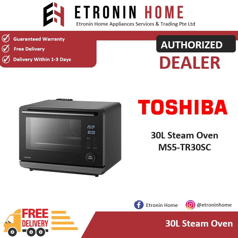 Toshiba 30L Steam Oven MS5-TR30SC | Shopee Singapore