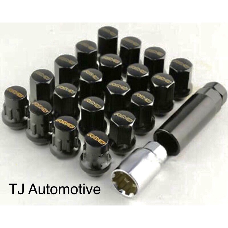 1Rays Sport Rim Nut iRays Racing Wheel Nut Short Steel Heavy Duty Rays ...