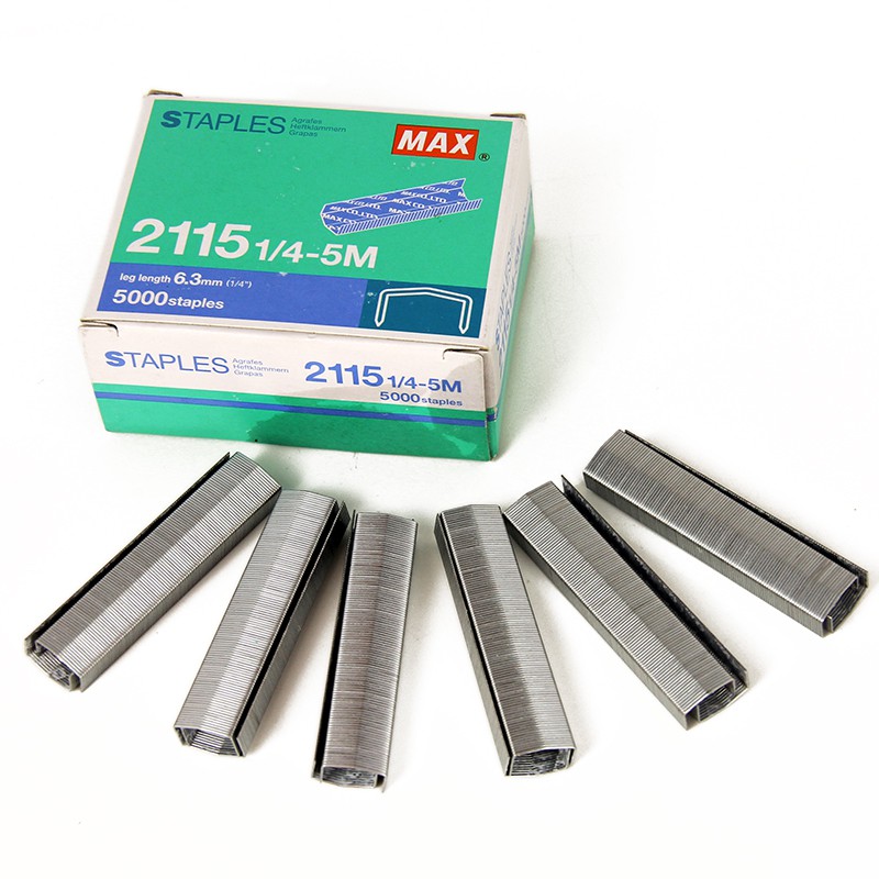 MAX STAPLES 2115 LEG LENGTH 6.3MM (1/4") | Shopee Singapore