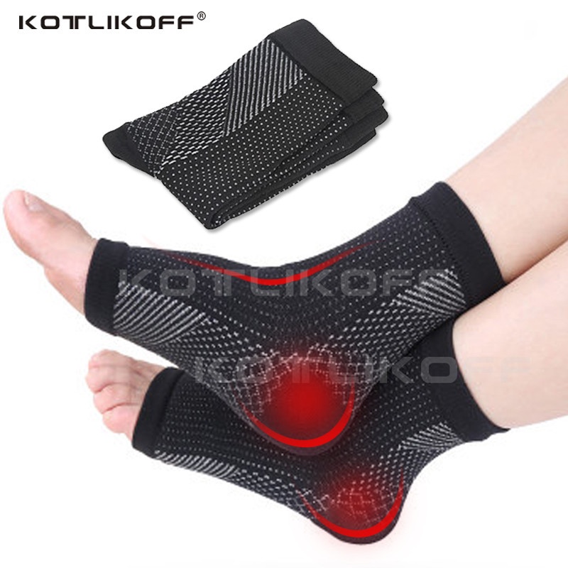 Men Women Foot Circulation Swelling Relief Foot Sleeve Socks Foot Anti ...