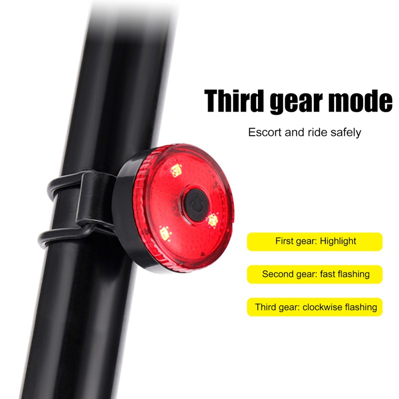 Wholesale $2.17 LED Bike Tail Light/ IPX4 Waterproof Bicycle Red Light ...