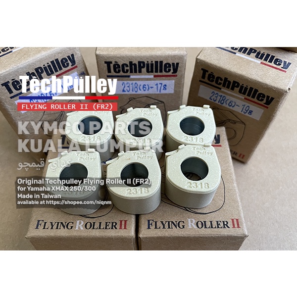 TechPulley Flying Roller II Yamaha XMAX 250 V1 V2 XMAX 300 Weight ...