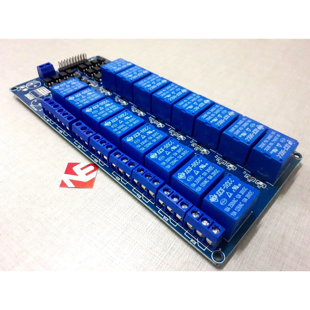 Relay Board 16 Channel Module 5V Optocoupler Isolation Arduino ...