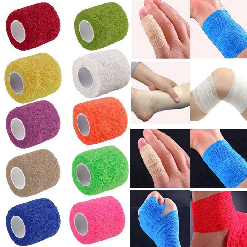First Aid Medical Treatment Bandage / Elastic Self-Adhesive Treatment ...