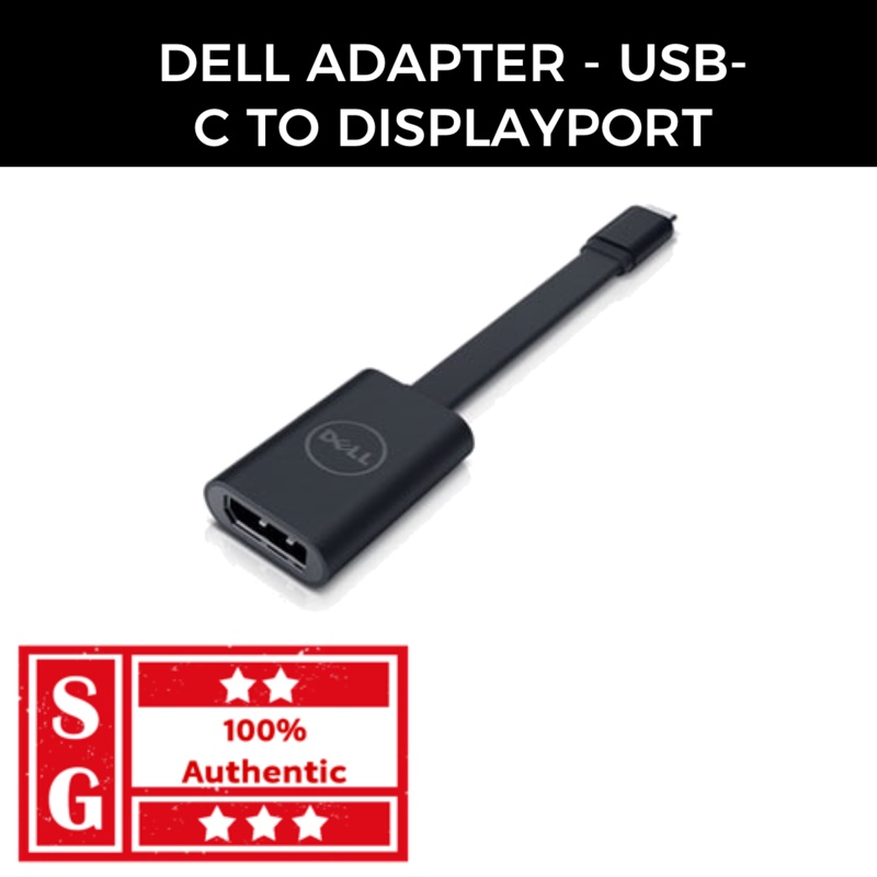 Dell USB-C (M) TO DISPLAYPORT (F) ADAPTER | DBQANBC067 | 470-ACFX ...