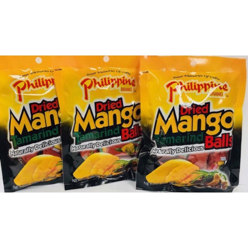Phil Dried Mango Tamarind balls 100g | Shopee Singapore