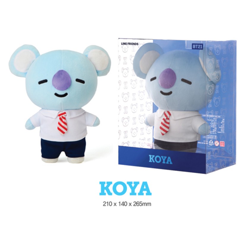 [BTS] BT21 "Koya" Afterschool School Look Doll (Official Authentic ...