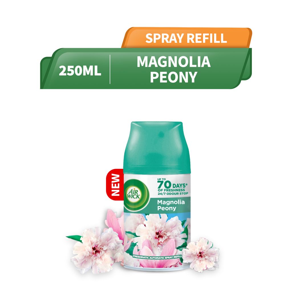 Air Wick Freshmatic Air Care / Freshener Refill Magnolia Peony 250ml ...