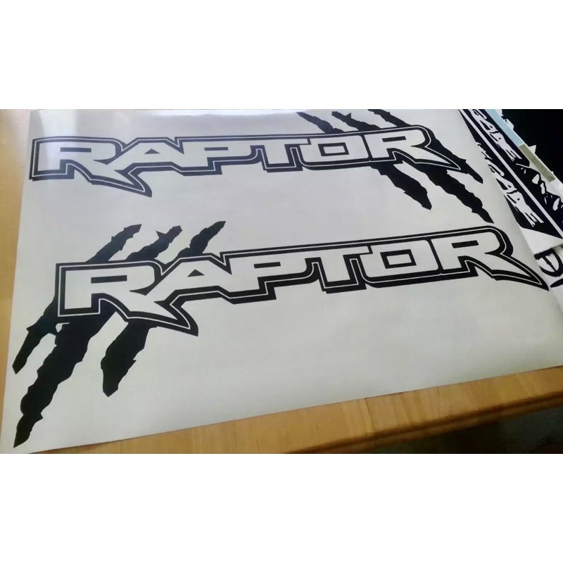 S456 Ford Raptor Monster Car Body Trunk Side Vinyl Decal Sticker ...