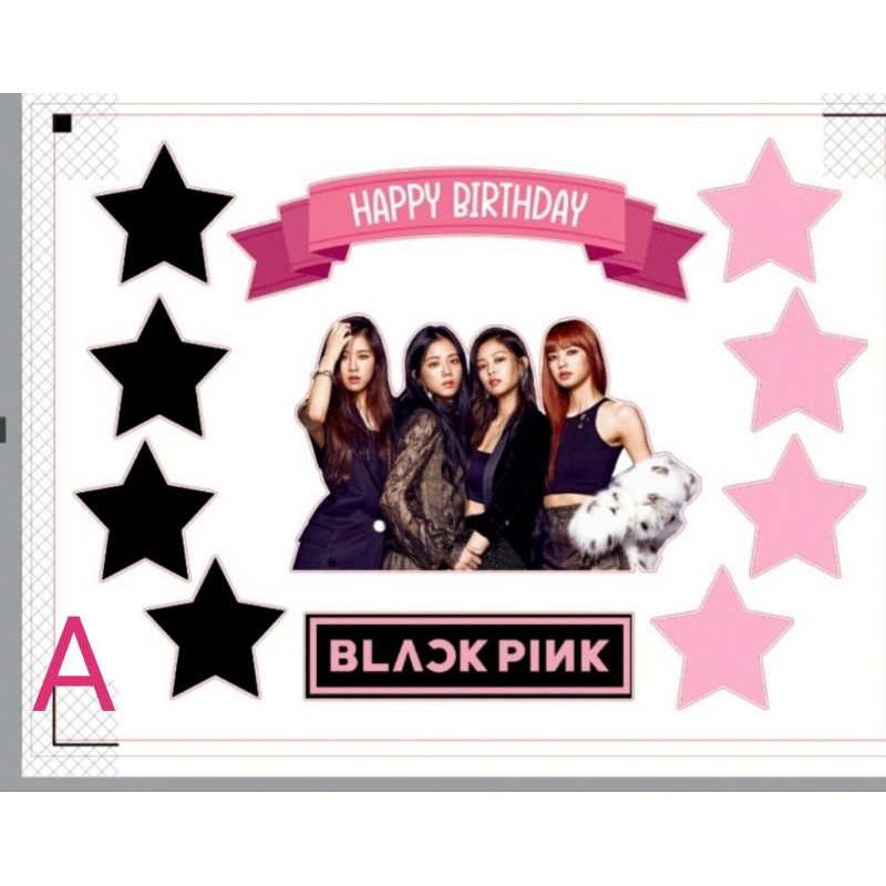 Blackpink cake topper | Shopee Singapore