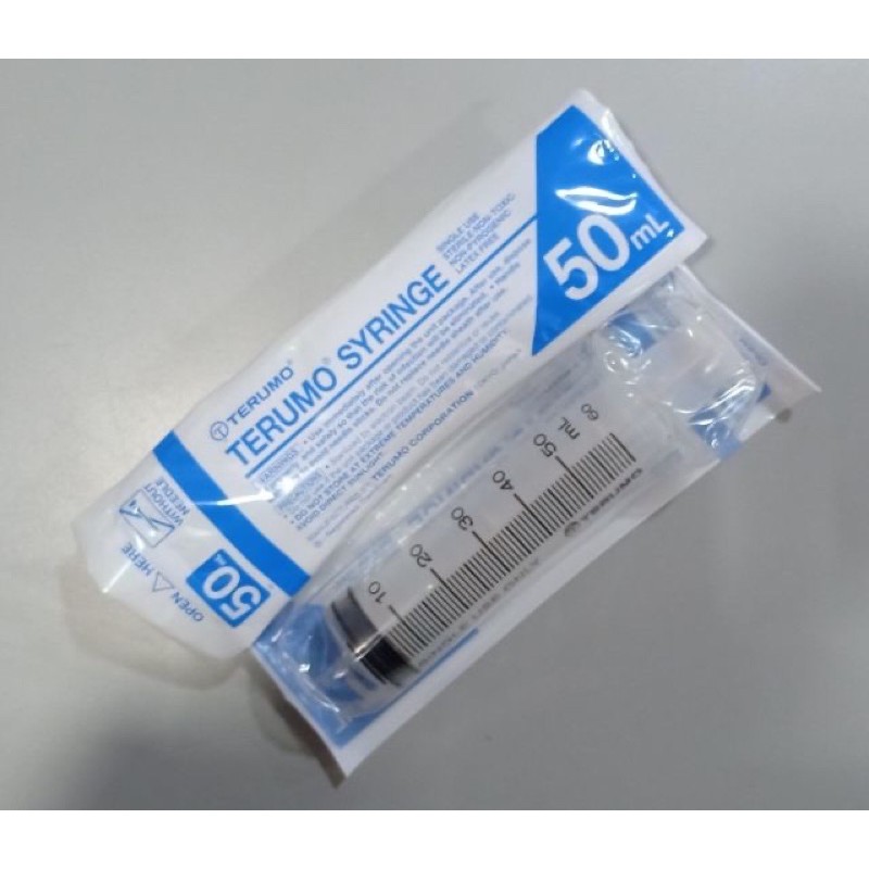 Terumo Syringe 50mL Luer Lock (1 pcs) | Shopee Singapore