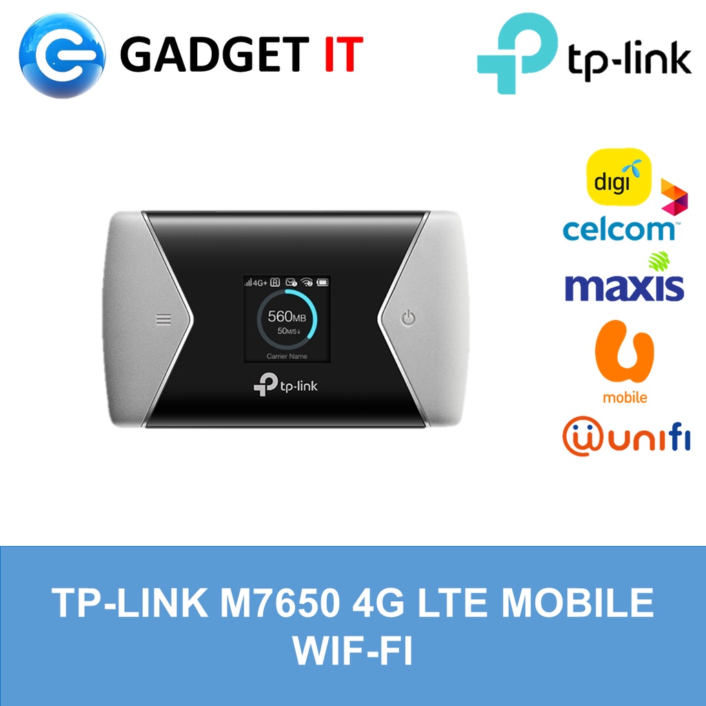 TP-Link M7650 Cat.11 600Mbps AC1200 Dual Band WiFi SIM Modem Router ...