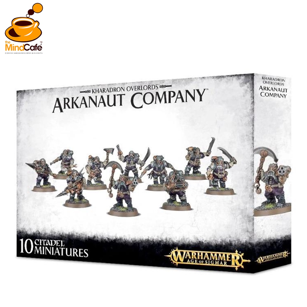 [The Mind Cafe] Age of SIgmar: Kharadron Overlords Arkanaut Company (Warhammer) | Shopee Singapore