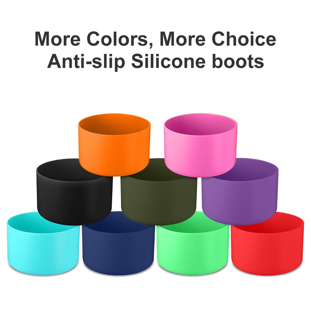 Protective Silicone Boot for Hydro Flask 12,16,18,20,21,24 oz Standard ...