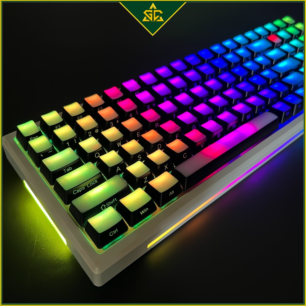 Keycap Pudding Side Print - Keycap Reverse Pudding installed for RGB ...