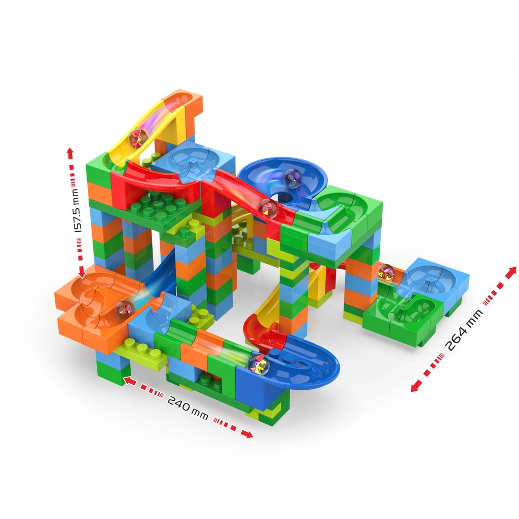 Lego Toys Marbles Track Maze Toy Bricks Blocks | Shopee Singapore
