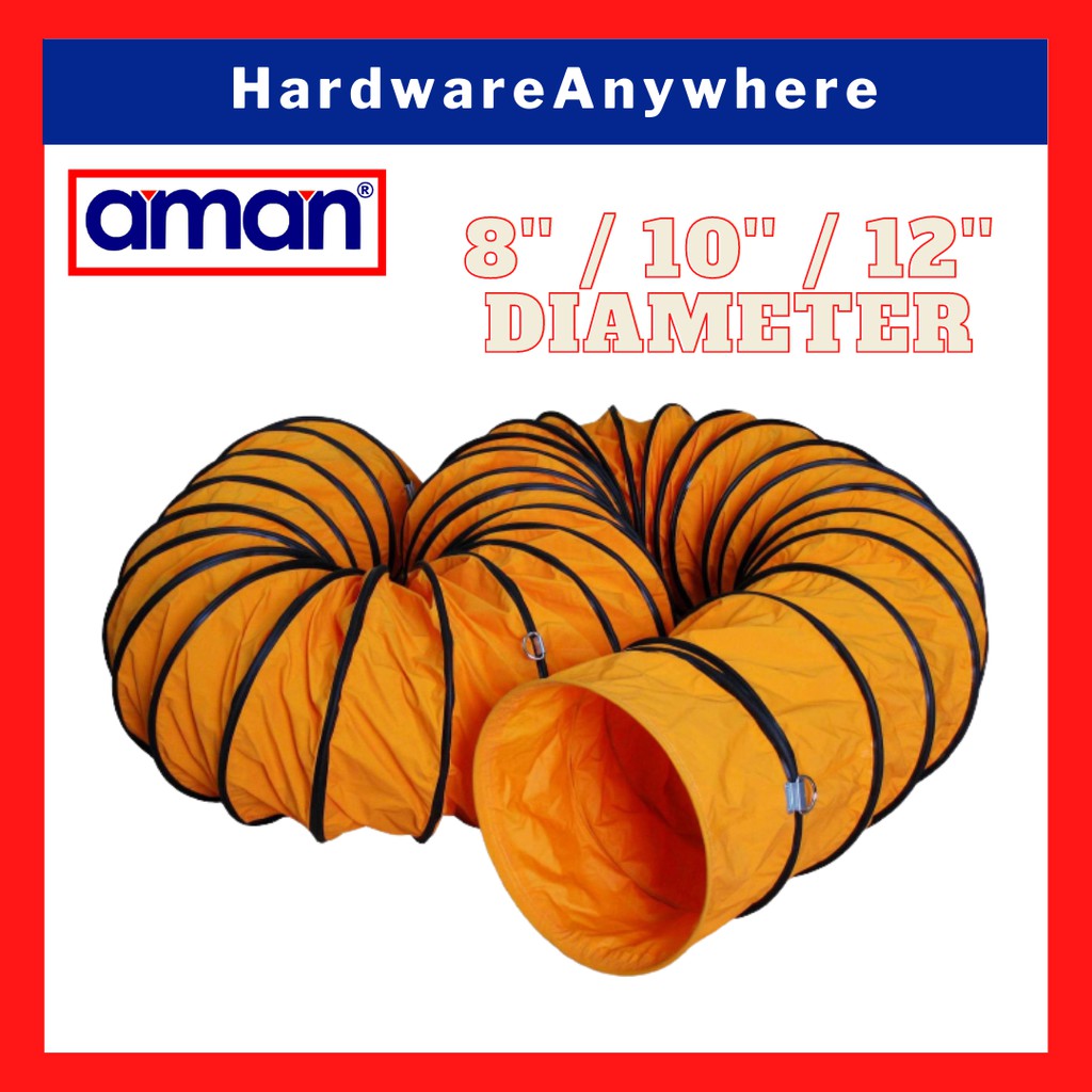 Blower Duct Hose / Air Ventilator Flexible PVC Duct Hose / Utility ...