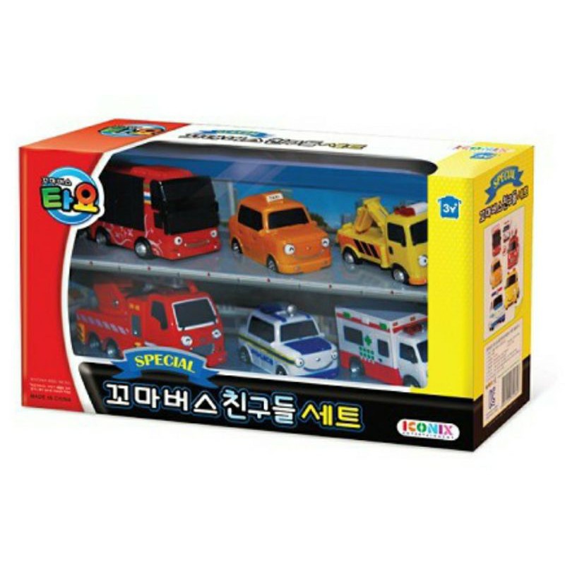 Tayo Mini Tayo's Friends Set 1 (TYT112010) includes Pat / Toto / Nuri ...