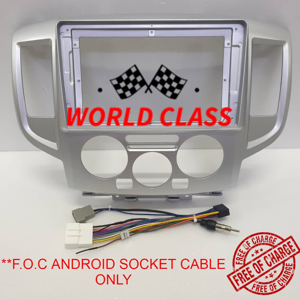 NISSAN NV200 VAN 9" ANDROID CASING (FREE PLUG AND PLAY CABLE) | Shopee ...
