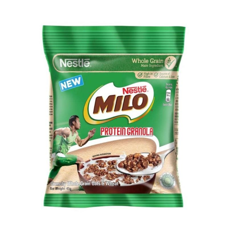 NESTLE MILO PROTEIN GRANOLA 45g | Shopee Singapore