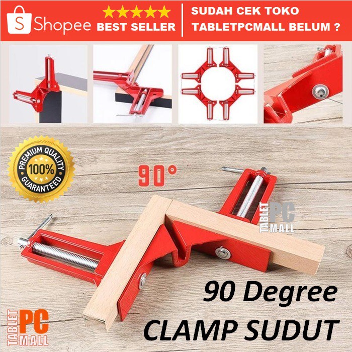 90 Degree Corner Clamp Tool for Wooden Glass Frame Angle Corner ...
